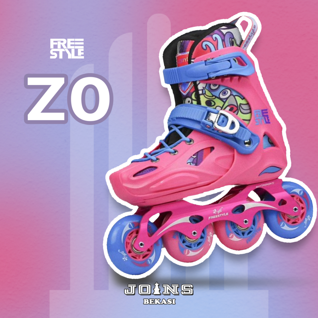 Jual Sepatu Roda Anak Inline Skate Freestyle Z0 Pink | Shopee Indonesia