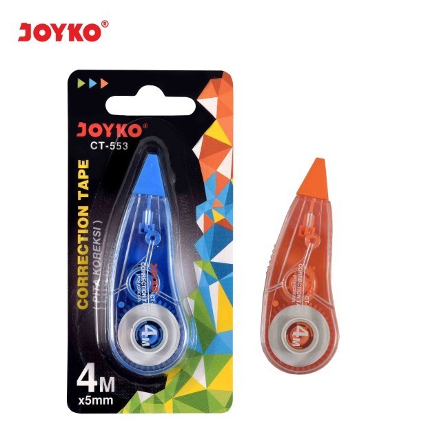 Jual Stipo Tipe Ex Kertas / Correction Tape 4M JOYKO CT-553 | Shopee ...