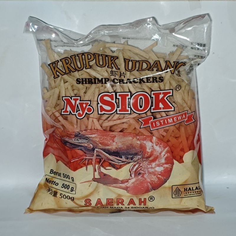Jual Udang Stik Ny. Siok Krupuk Udang Stick Ny. Siok 500 gram Kerupuk ...