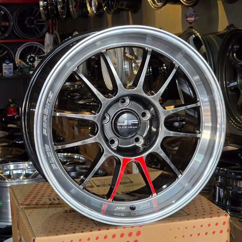 Jual velg mobil ring 18 BUZZ JF LUXURY LEBAR 8,5 ET 22 velg racing r18 velg mobil racing Innova ...