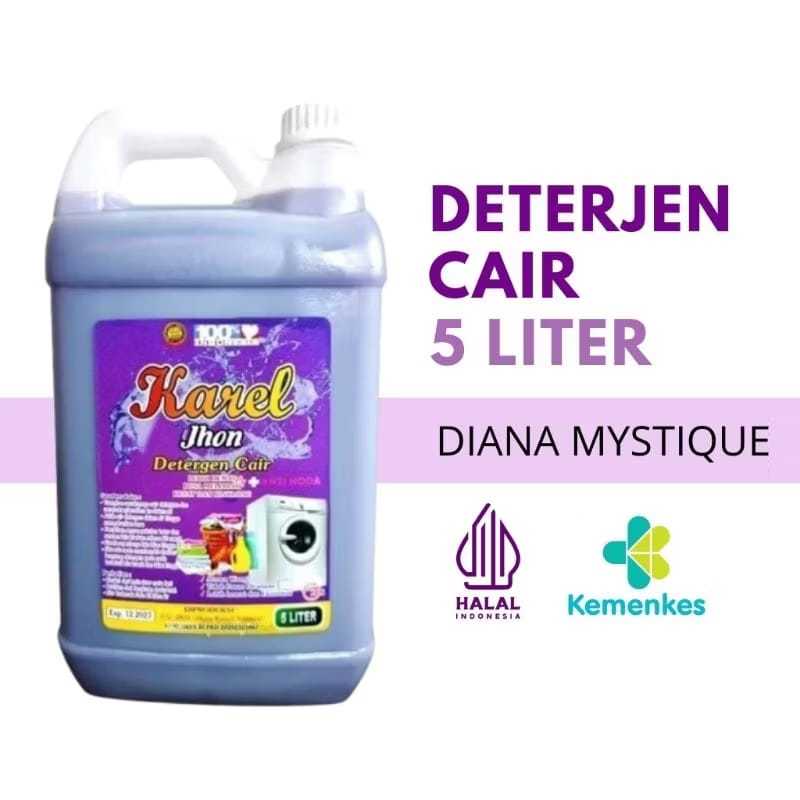Jual PROMO .. !!! DETERJEN CAIR LAUNDRY LIQUIT DETERGENT KONSENTRAT 5L ...