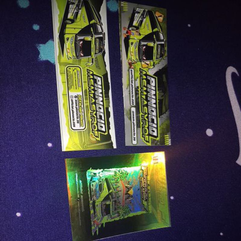 Jual Stiker bus MSM ASYROF PINNOCIO ORI | Shopee Indonesia