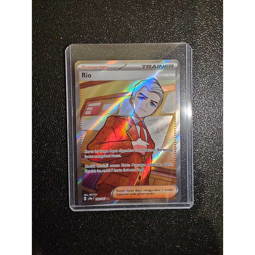 Jual Pokemon TCG Indonesia - Rio (SR) - 192/187 - Festival Terastal ex (SV8a) | Shopee Indonesia