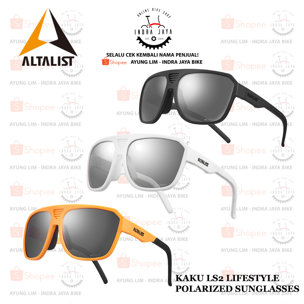 Jual KACA MATA SEPEDA ALTALIST - KAKU LS2 LIFESTYLE POLARIZED SUNGLASSES | Shopee Indonesia