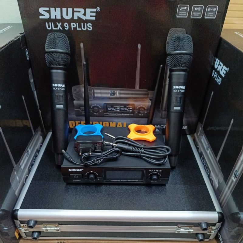 Jual MIC SHURE WIRELESS XLR6500/ ULX9 / ULX9 PLUS / KSM2020 NEW SERIES BEST QUALITY BODY BESI ...