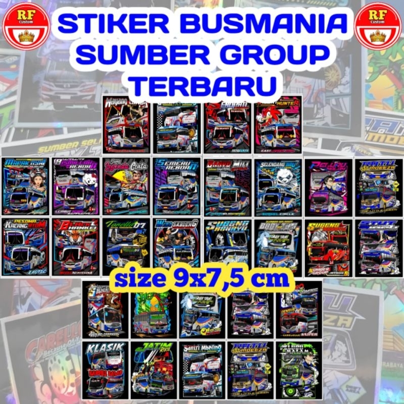 Jual STICKER BUS SUGENG RAHAYU SERIES HOLOGRAM 20 PCS CAMPUR TERBARU ...