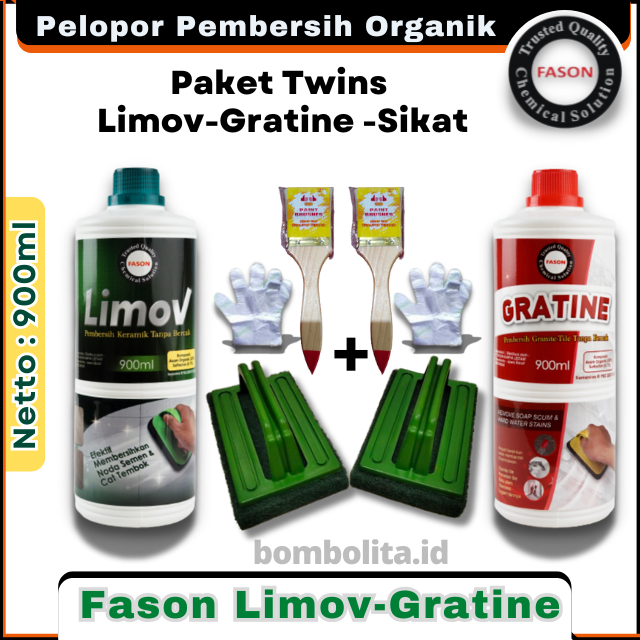 Jual Pembersih Keramik dan Granit-Tile Fason Limov - Gratine Paket ...