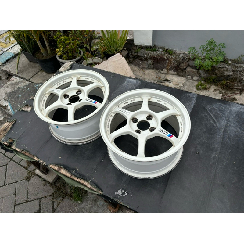 Jual Jual Velg Ring 15 SSR Type C R15 Lebar 7 ET 35 Single PCD 4x100 2 pcs | Shopee Indonesia