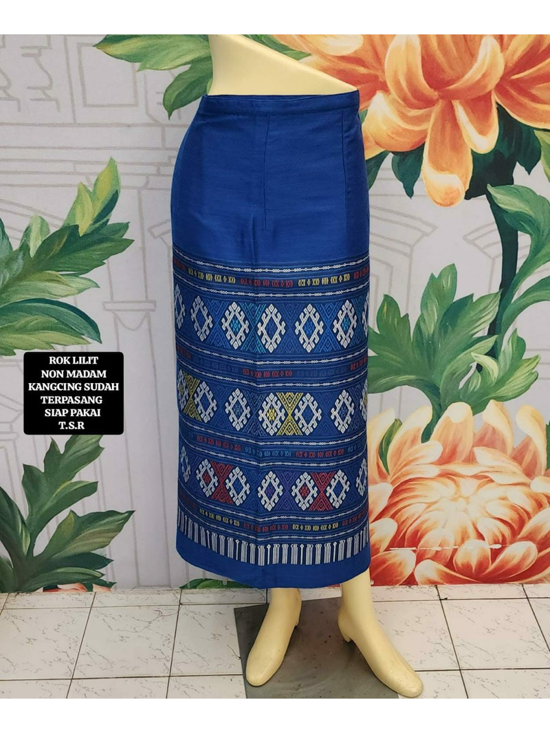 Jual ROK TENUN BENANG KILAT MODEL LILIT BANGKOK | Shopee Indonesia