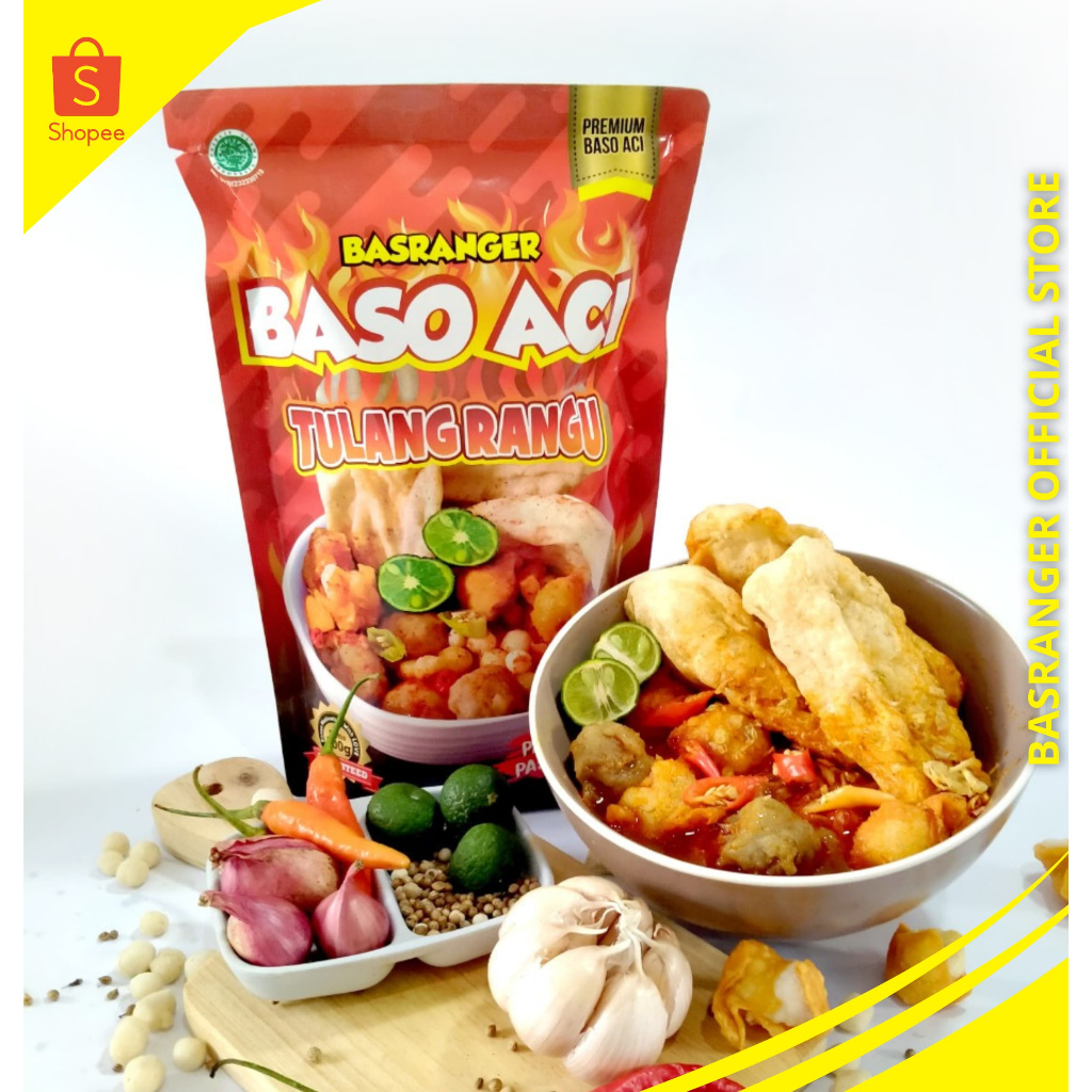 Jual Basoaci Tulang Rangu Basranger 200 gram | Shopee Indonesia