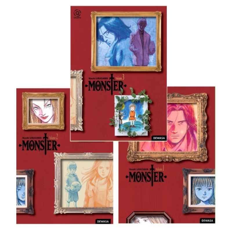Jual Komik Monster Naoki Urasawa segel volume 1, 2, 3 original | Shopee ...