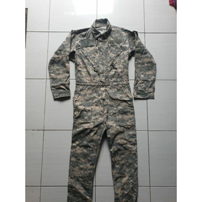 Jual Coverall Army Flight Mechanic Wearpack Pilot Camouflage Military ...