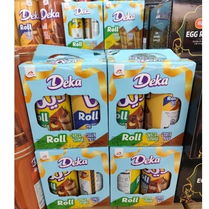 Jual Deka wafer roll mini hampers isi 2 kaleng | Shopee Indonesia