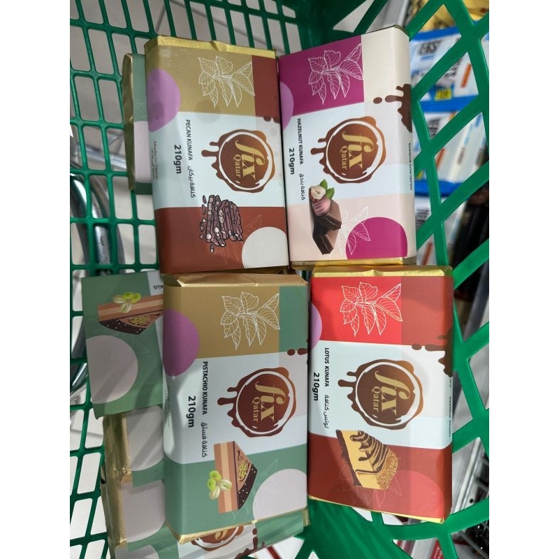 Jual COKLAT DUBAI PISTACHIO FIX QATAR 210 GR 4 VARIAN RASA | Shopee ...