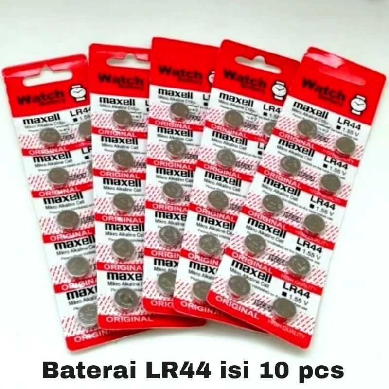 Jual 10 pcs Baterai LR 44 Baterai Kalkulator Laser Termometer Jam Mainan Anak, Pengukur Glukosa ...