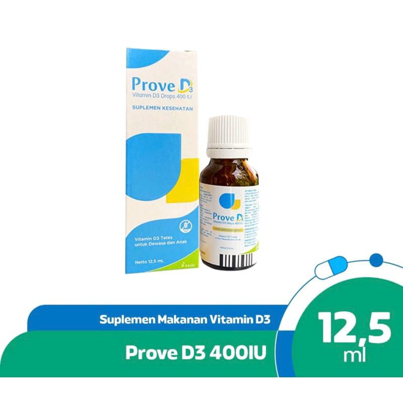 Jual PROVE D3 VIT D3 DROPS 12.5ML | Shopee Indonesia