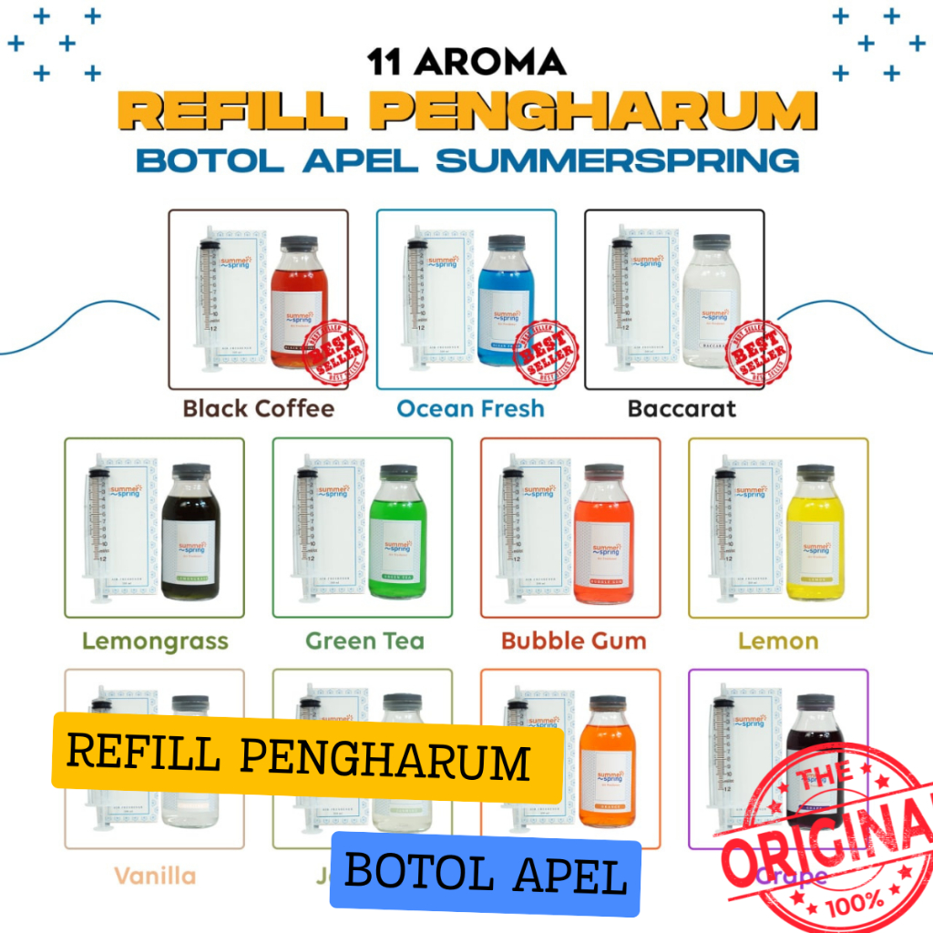 Jual Reed Diffuser Refill Gantung 100ml – Pengharum Apel untuk Ruangan ...
