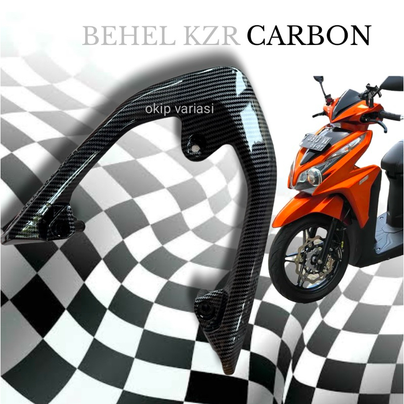 Jual BEHEL VARIO KZR CARBON bahan plastik anti pecah BEHEL VARIO BOHLAM ...
