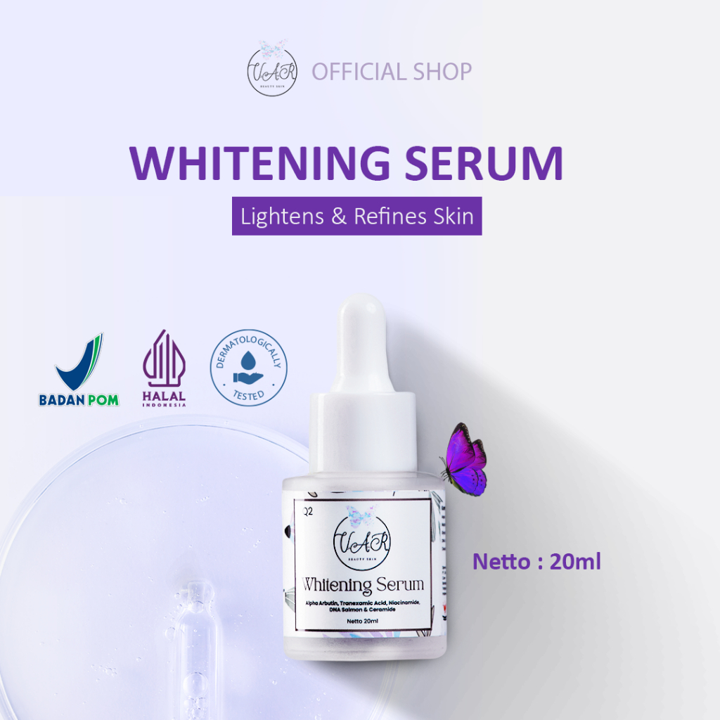 Jual VAR Beauty SKIN - Whitening Serum 20ml | Lightens & Refines Skin | Shopee Indonesia