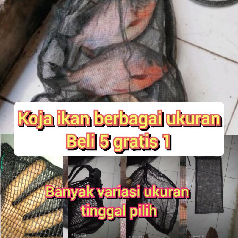 Jual koja ikan keramba ikan tempat lumut bahan waring RK | Shopee Indonesia