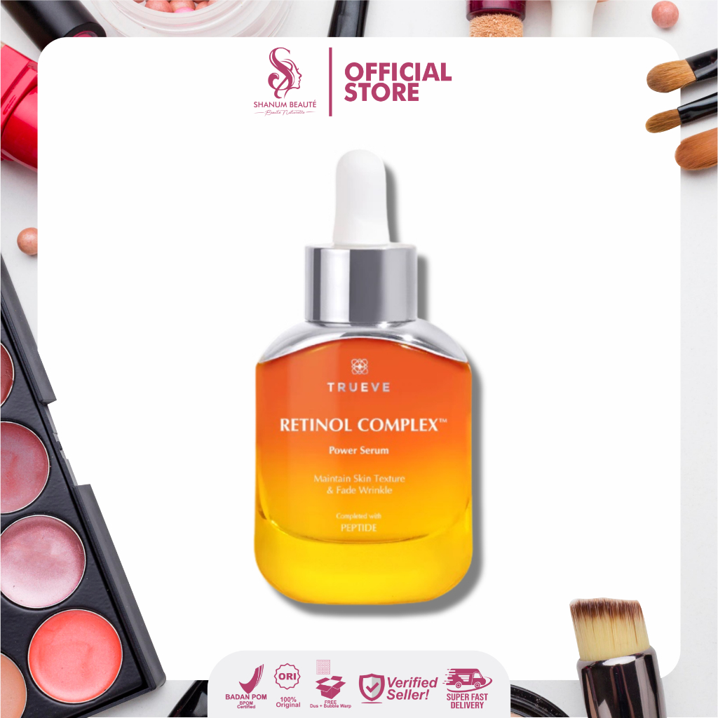 Jual TRUEVE Retinol Complex Power Serum 15ml - Cocok untuk Pemula ...