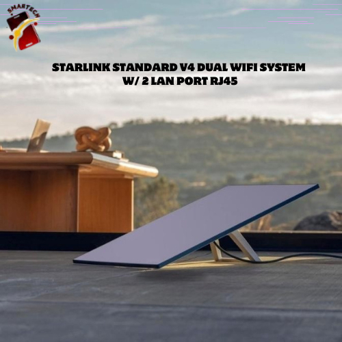 Jual STARLINK STANDARD V4 DUAL WIFI SYSTEM W/ 2 LAN PORT RJ45 | Shopee ...