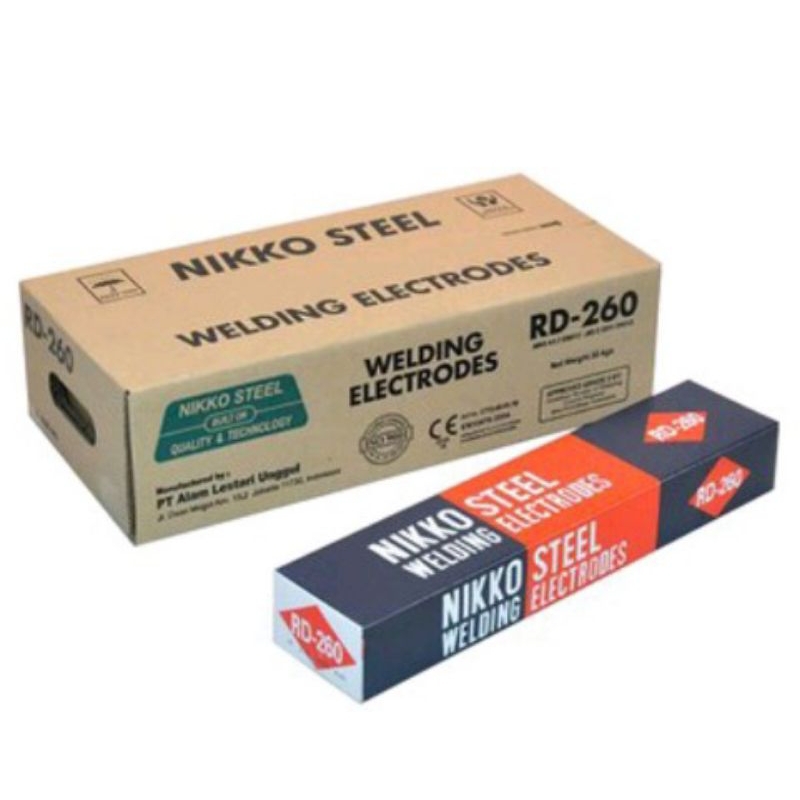 Jual Kawat/ Kawat las Nikko steel/ kawat las RD460/ Nikko steel 2.6 mm/ Welding listrik/ Kawat ...