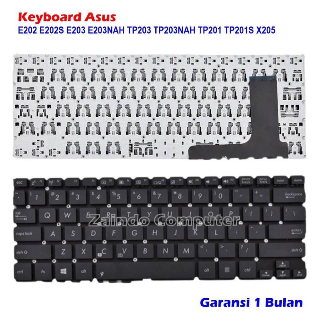 Jual KEYBOARD ASUS E202 E203 E203NA X205 X205T X205TA E202S E205 E202MA TP201SA E202M E202SA ...