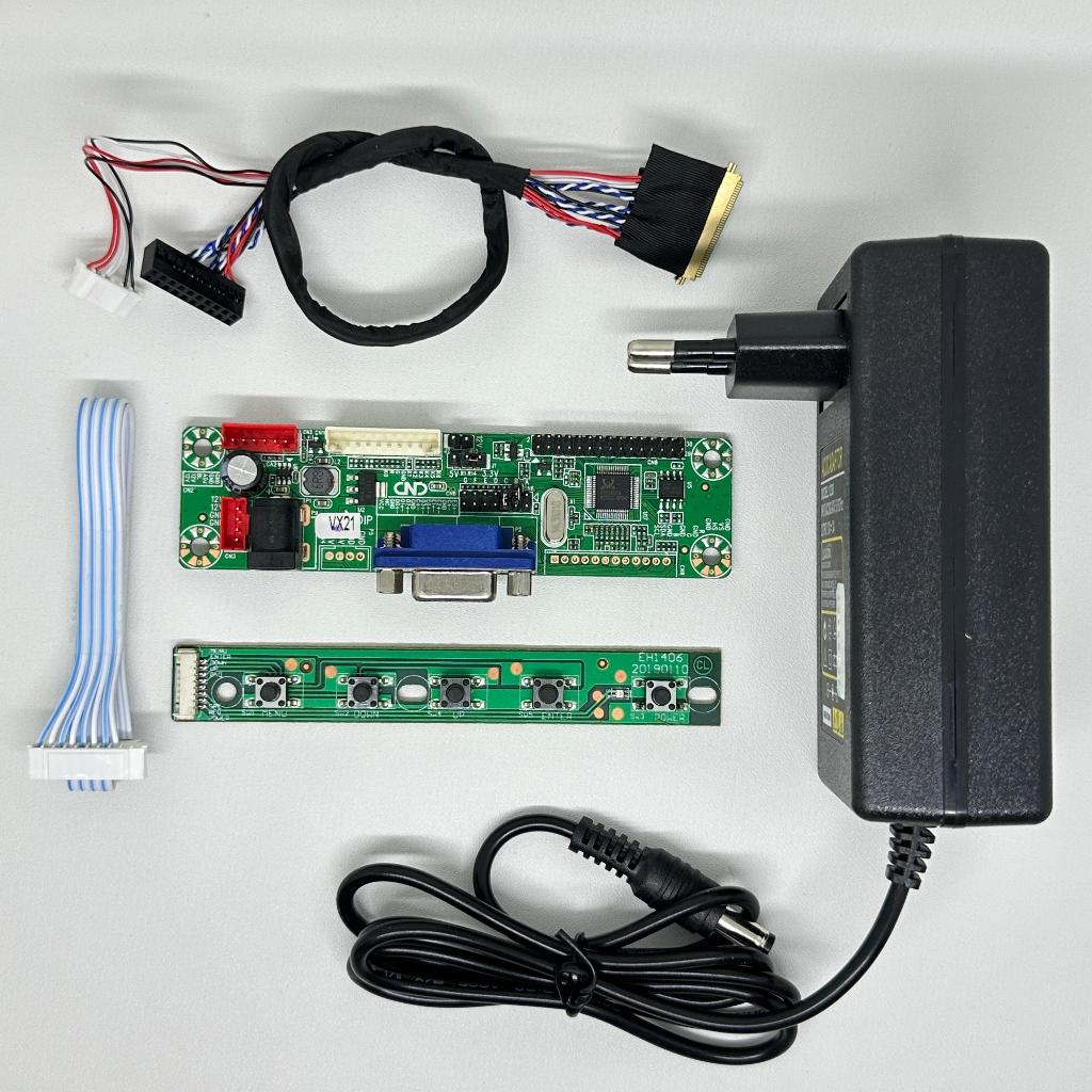 Jual Paket Modul Driver Controller Universal Mainboard Monitor VGA ...