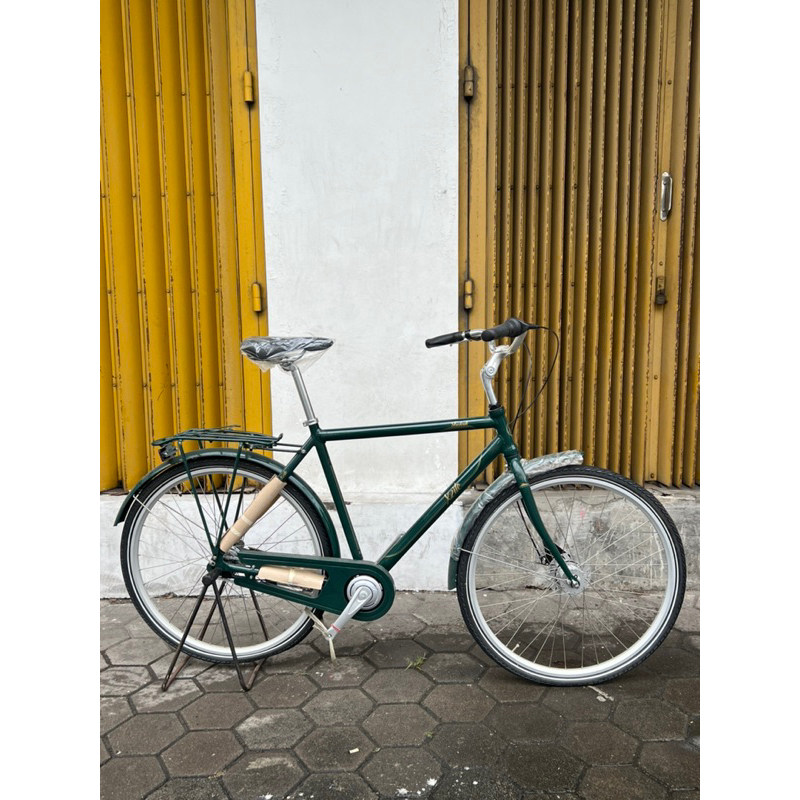Jual SEPEDA COMMUTER BIKE X2LITE FREDERIK EXPORT ORIGINAL HIJAU ALLOY ...