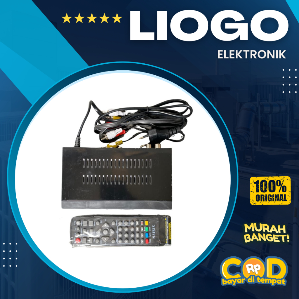 Jual Set Top Box Matrik DVB T2 Burger STB TV Digital DVB T2 Matrik ...