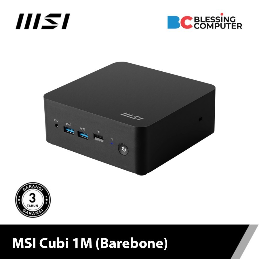 Jual PC MINI MSI Cubi 1M 060BID B5120UXX Core 5 120U Barebone Black ...