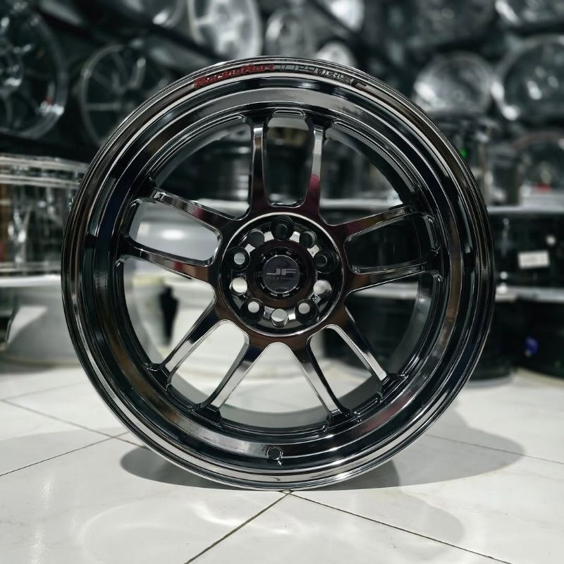Jual velg mobil ring 18 RACING HART LEBAR 8,5 ET 22 velg mobil racing R18 velg mobil Innova ...