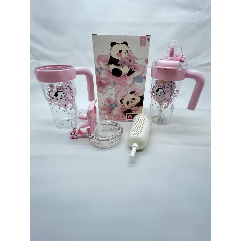 Jual DILLER - Botol Minum TRITAN BPA FREE Series Sakura Panda 860ml ...