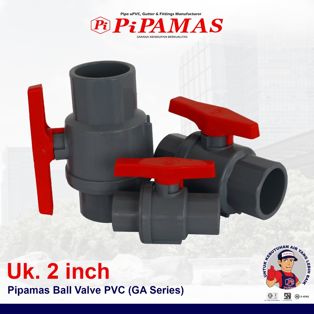 Jual PiPAMAS Ballvalve GA 2 Inci | Shopee Indonesia