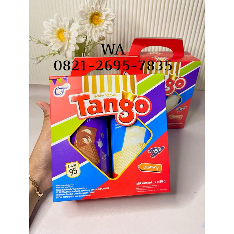 Jual Tango Kaleng Hampers isi 2 Coklat & Vanilla | Shopee Indonesia