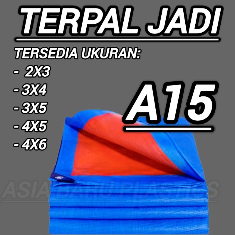 Jual Terpal A15 ukuran 2x3, 3x4, 3x5, 4x5, 4x6 | Shopee Indonesia