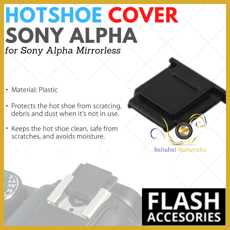 Jual Hot shoe cover tutup flash camera sony alpha NEX FA-SHC1M kamera ...