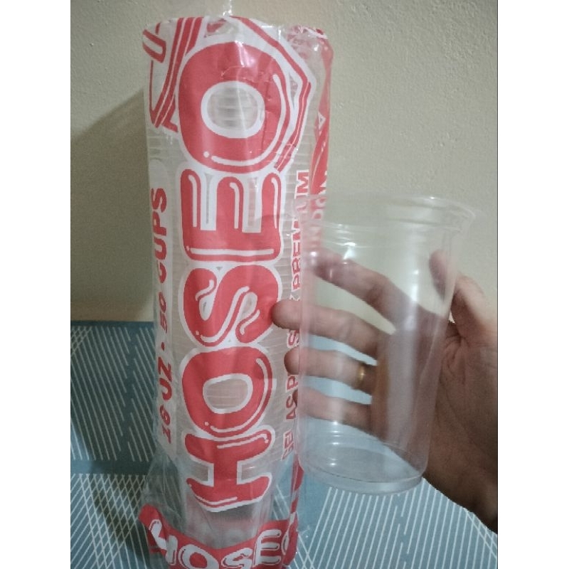 Jual Gelas pop ice hoseo 16 oz isi 50 # gelas pop ice plastik | Shopee ...