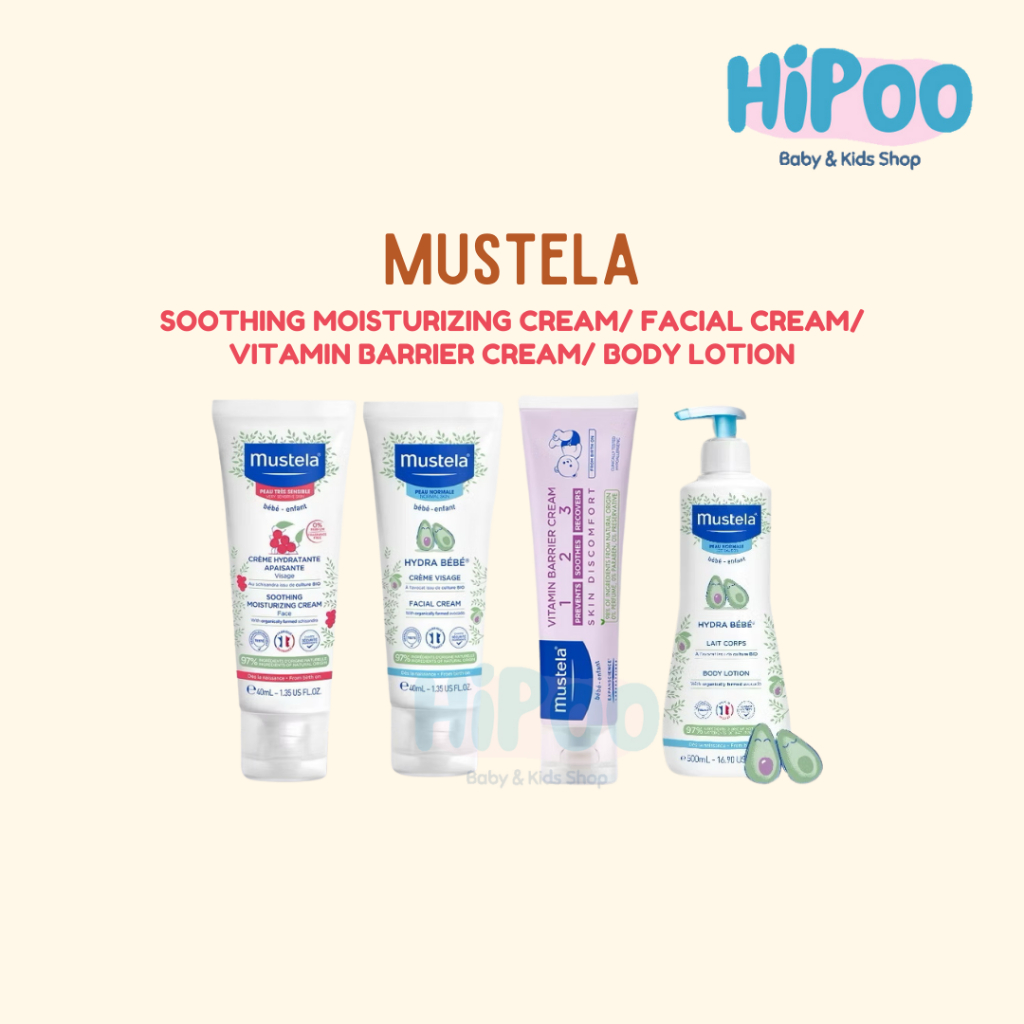 Jual MUSTELA Shooting Moisturizing Cream - Hydra Bebe Facial Cream ...