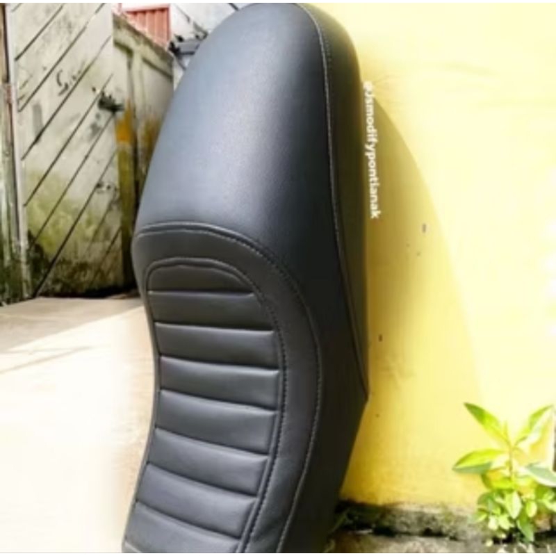 Jual Sarung Cover Kulit Jok Motor Xsr 155 Retro Caferacer Modifikasi ...