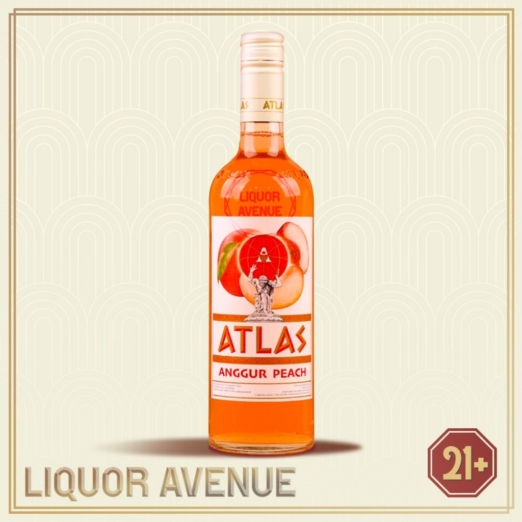 Jual ATLAS Anggur Peach Cap Orang Tua 620ml | Shopee Indonesia