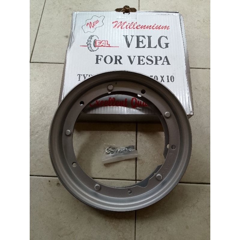 Jual velg vespa ring 10 untuk vespa super sprint bajaj ps px pxe excel ...