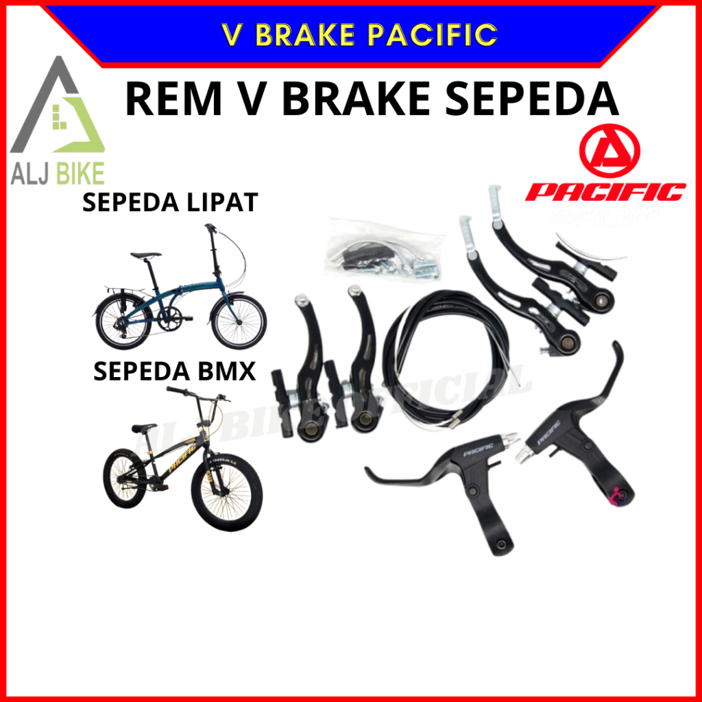 Jual REM V BRAKE SEPEDA BMX LIPAT 20 INCH MEREK PACIFIC | Shopee Indonesia