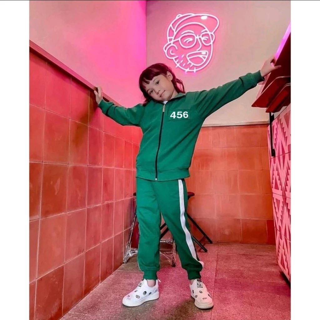 Jual Jaket anak laki laki dan Perempuan Squid game Pakaian anak ...