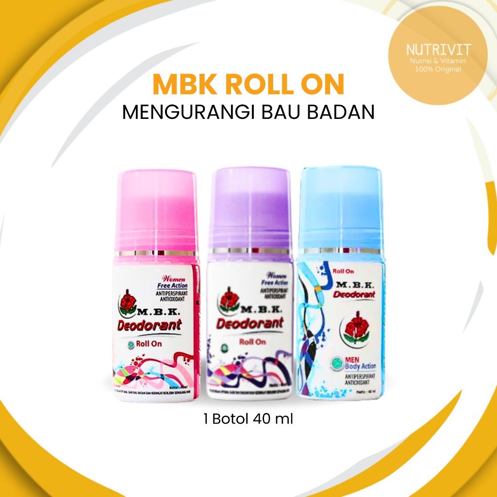 Jual MBK DEODORANT ANTI PERSPIRANT ROLL ON 40 ML | Shopee Indonesia