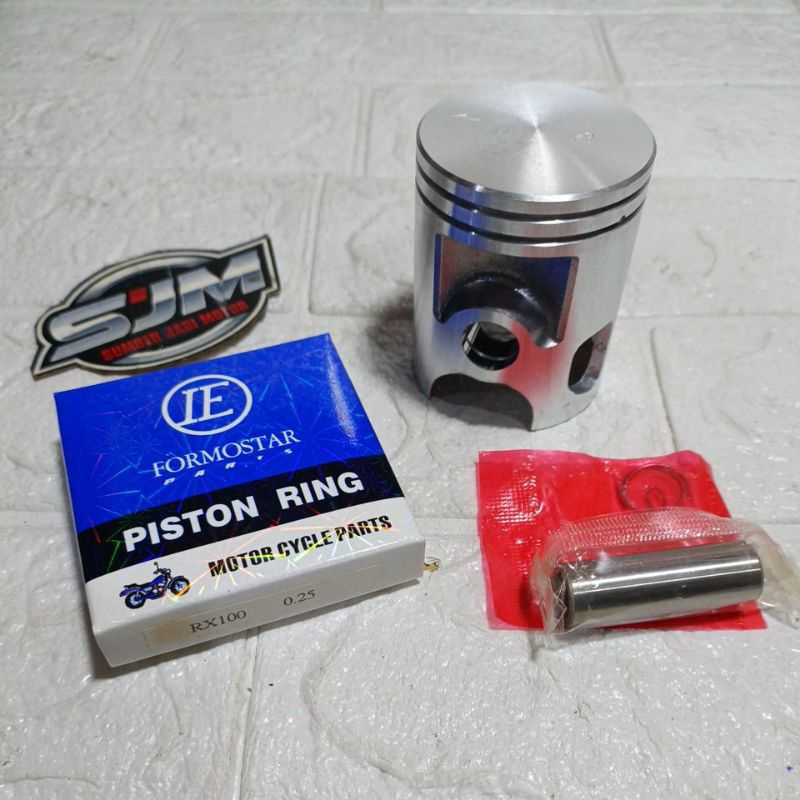 Jual piston dan ring seher yamaha rx100 rx 100 oz 25 SET | Shopee Indonesia
