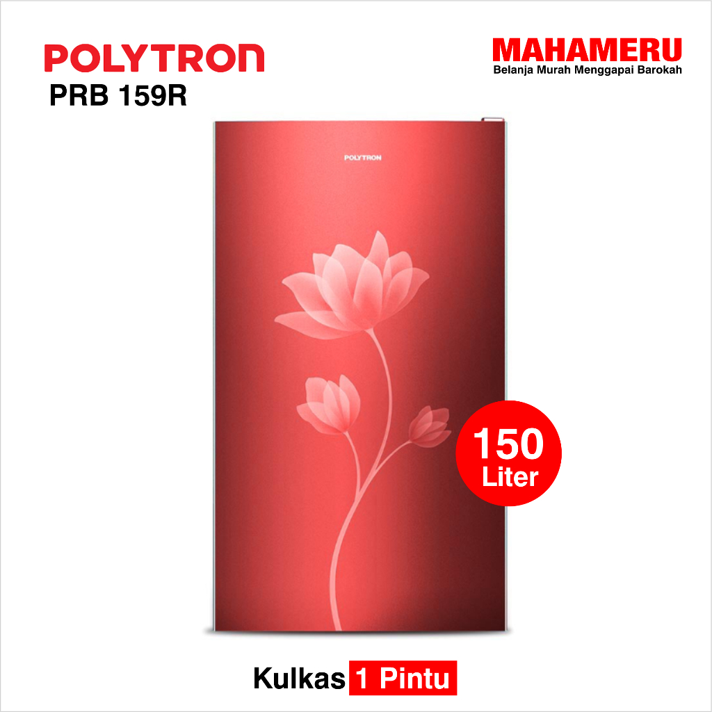 Jual Kulkas 1 Pintu POLYTRON PRB 159R | Shopee Indonesia
