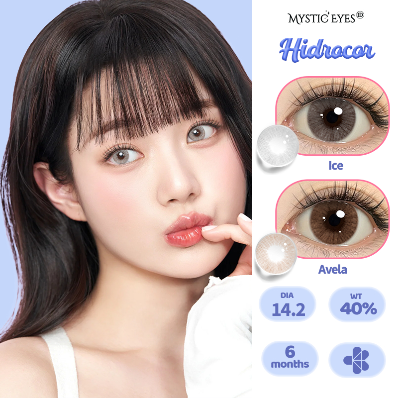 Jual [COD]MYSTIC EYES SOFTLENS HIDROCOR SERI LENS NORMAL 14.2 MM YEARLY ...