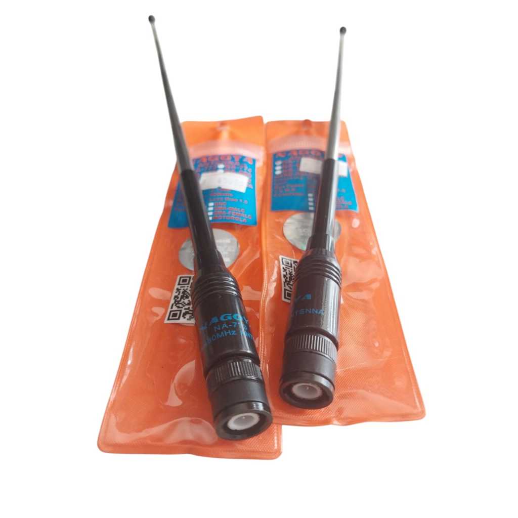 Jual ANTENA HT DUAL BAND NAGOYA NA 773 TARIK PENDEK BNC | Shopee Indonesia
